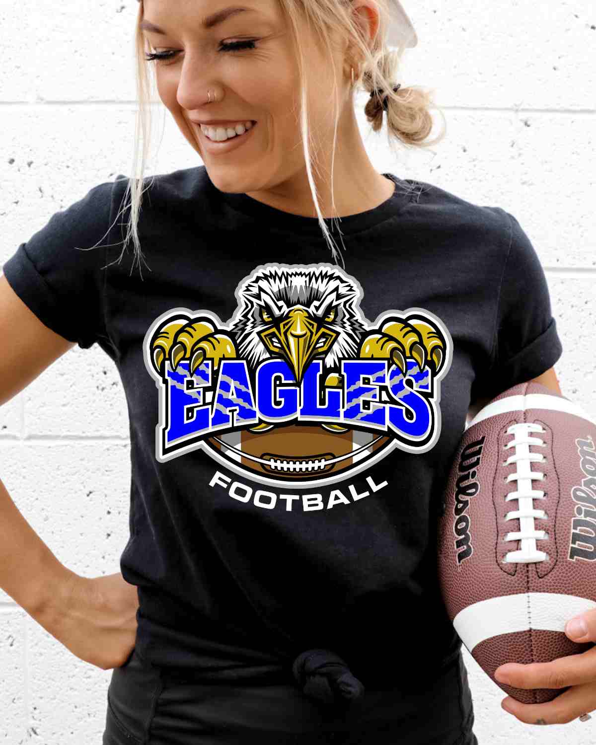 Angry Eagles Football DTF Transfer