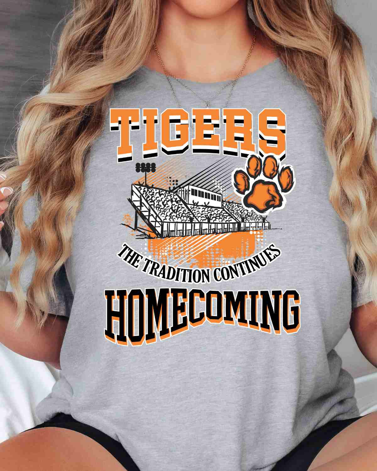 Tigers Homecoming The Tradition Continues DTF Transfer