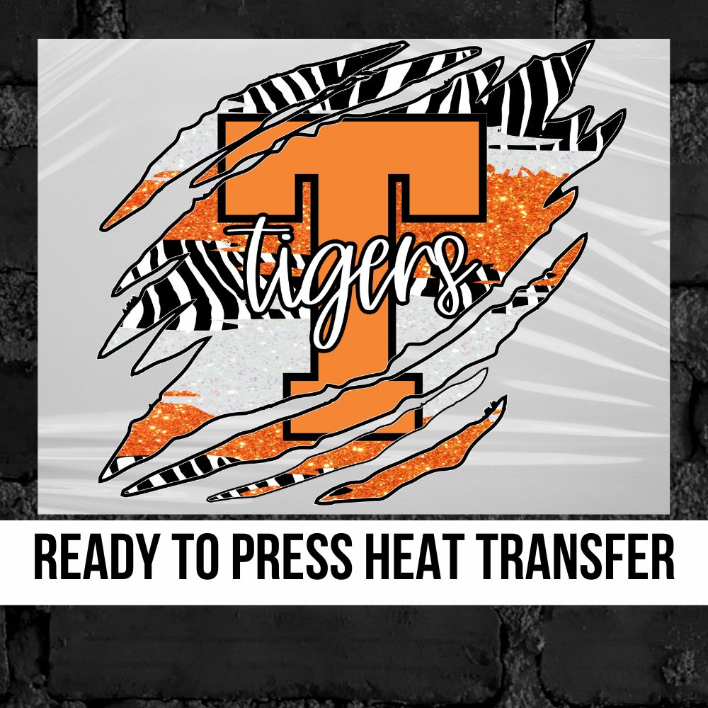 Tigers Claw Mark DTF Transfer – Rustic Grace Heat Transfer Company