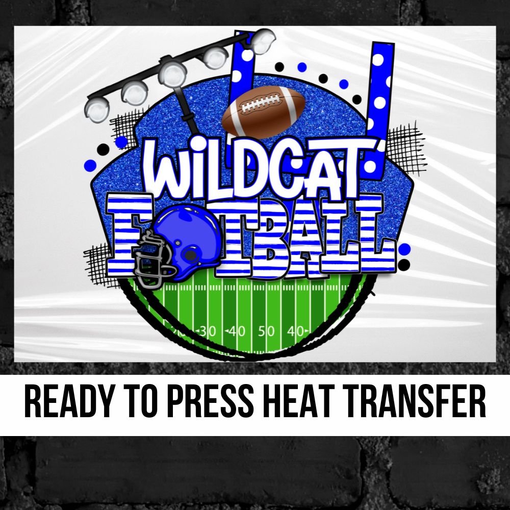 Wildcat Football Stadium DTF Transfer – Rustic Grace Heat Transfer Company