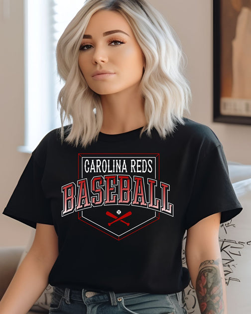 Carolina Reds Baseball Home Plate DTF Transfer – Rustic Grace Heat ...