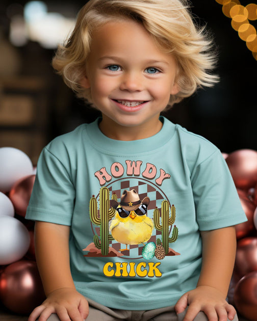 Western Howdy Chick DTF Transfer – Rustic Grace Heat Transfer Company