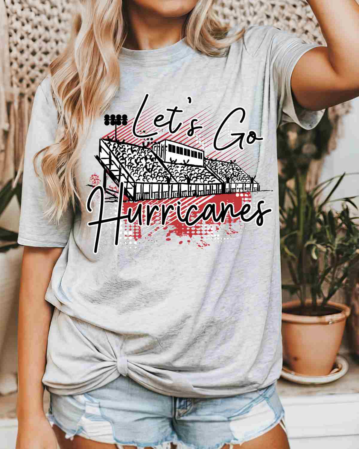 Let's Go Hurricanes DTF Transfer