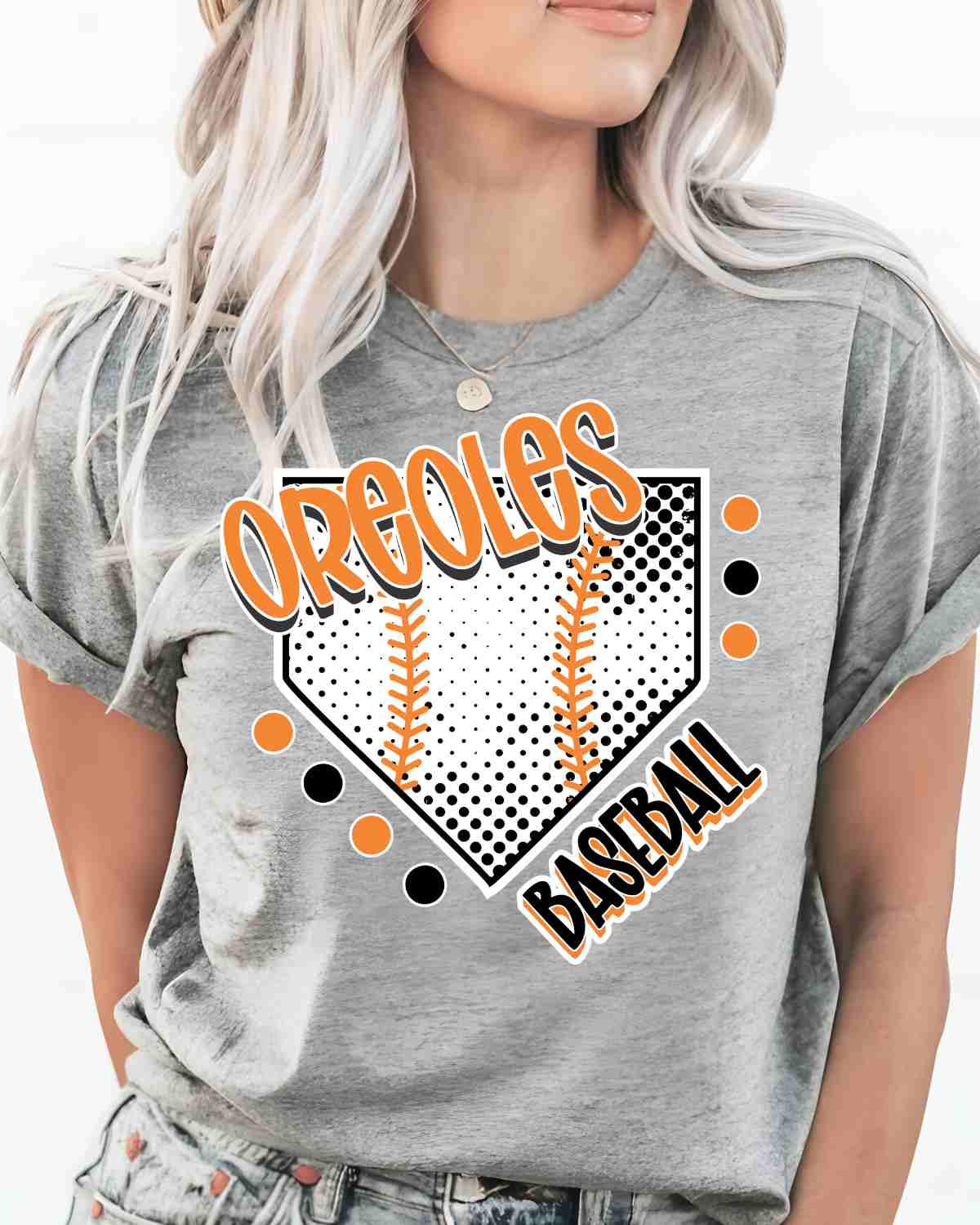 Oreoles Baseball Home Plate DTF Transfer