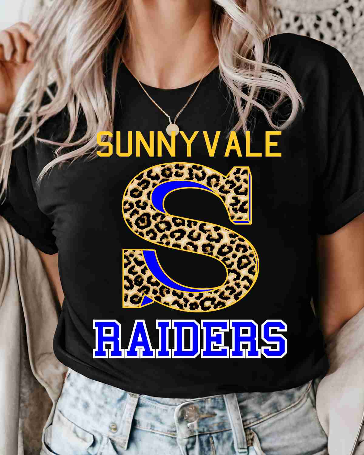 Sunnyvale Raiders School Spirit DTF Transfer
