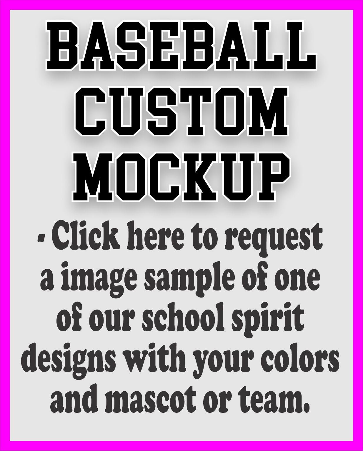 Baseball DTF Transfers – Rustic Grace Heat Transfer Company