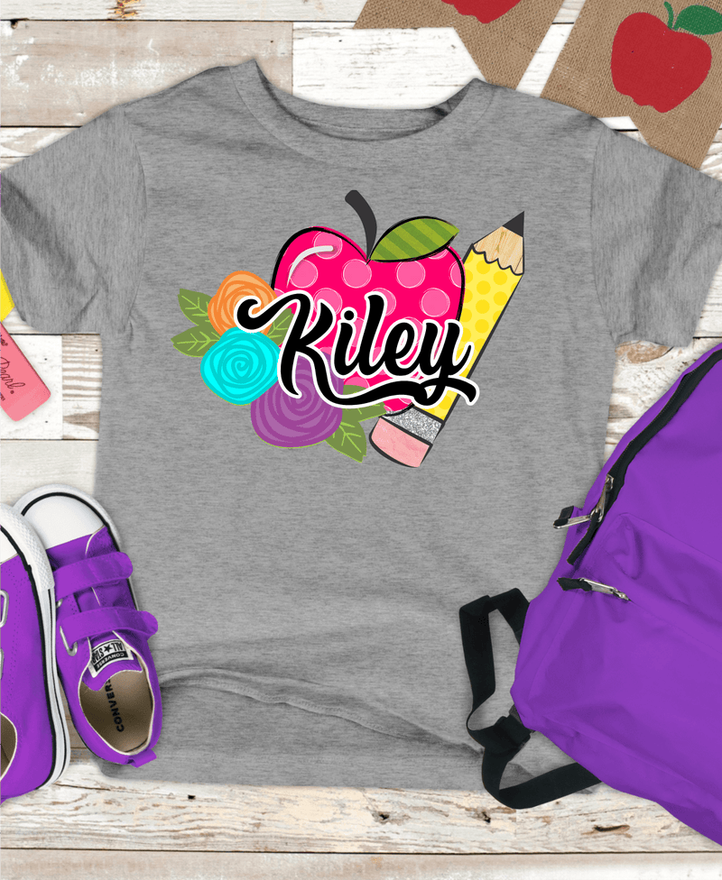 Custom Name Back to School DTF Transfer