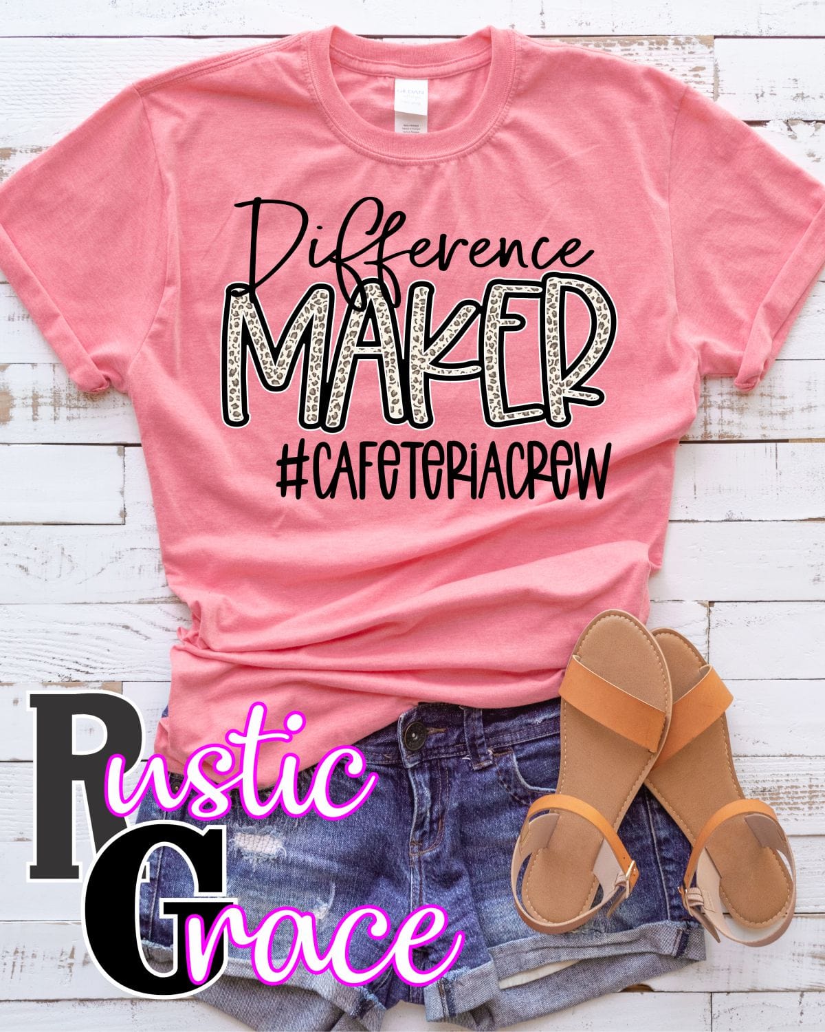 Difference Maker DTF Transfer – Rustic Grace Heat Transfer Company