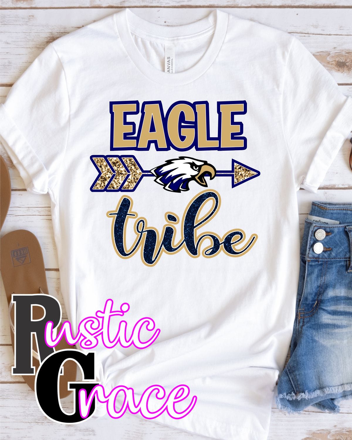 Eagle Tribe DTF Transfer – Rustic Grace Heat Transfer Company