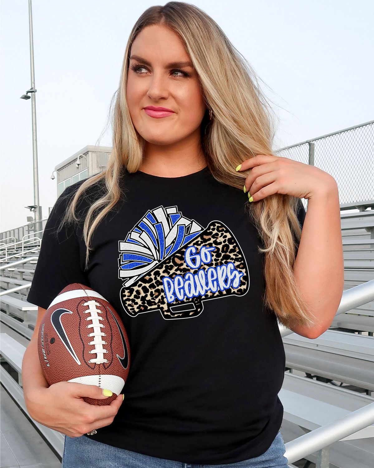 Go Beavers Cheer Megaphone Transfer