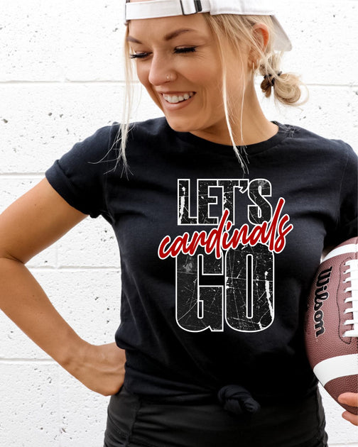 Let's Go Cardinals Transfer – Rustic Grace Heat Transfer Company