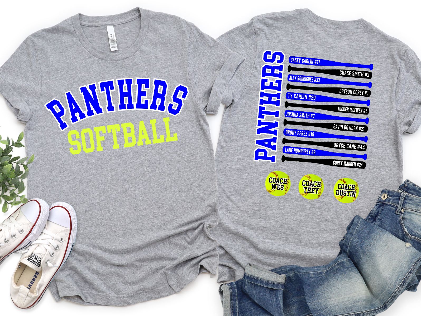 Softball Custom Mock-Up Request – Rustic Grace Heat Transfer Company