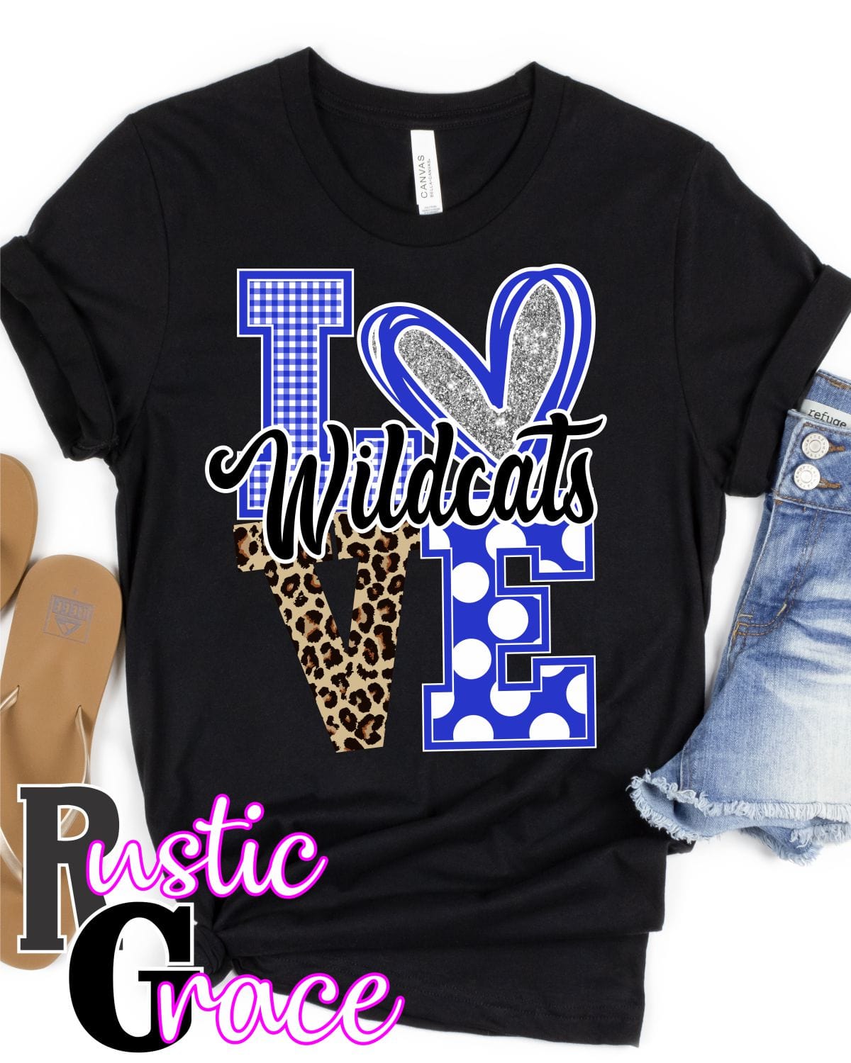 Wildcats DTF Transfer – Rustic Grace Heat Transfer Company