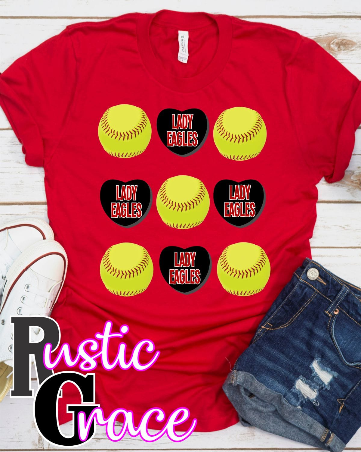 Softball Custom Mock-Up Request – Rustic Grace Heat Transfer Company