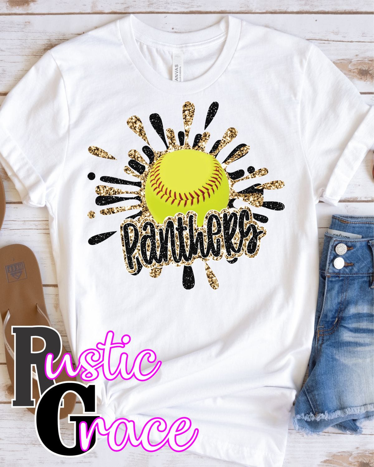 Softball DTF Transfers – Rustic Grace Heat Transfer Company