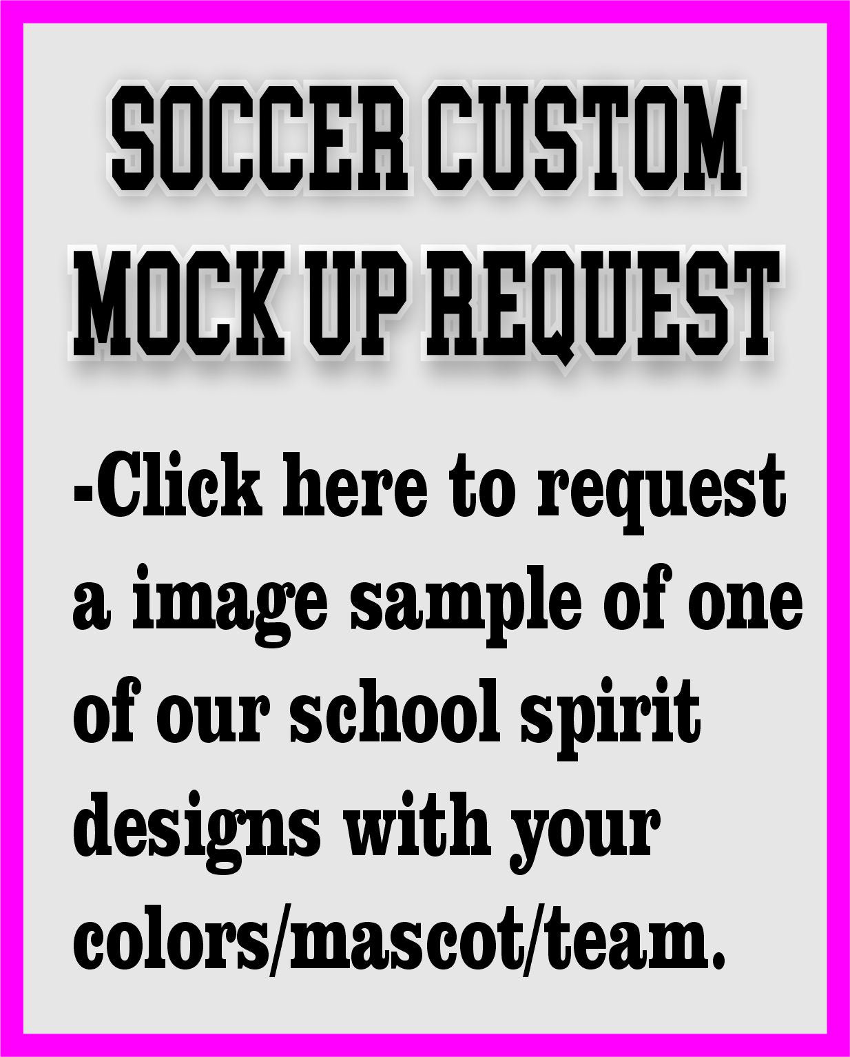 Soccer Custom Mock-Up Request – Rustic Grace Heat Transfer Company